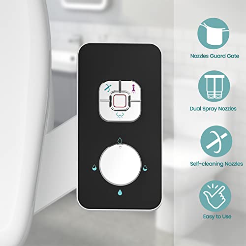 변기용 Vantency 비데 인서트 냉수 비데 화장실 샤워기 비데 부착 비전기식 자체 청소 조절 가능한 수압