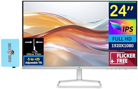 Amazon.com: HP 24-inch FHD Monitor with AMD FreeSync Technology (2021 ...