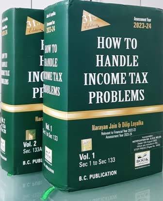 Buy How to Handle Income Tax Problems, 31st Ed, 2022, Set of 2 Vol Book ...