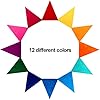 Outus 6 Sets Rainbow Pennant Banner Multicolor Felt Fabric Pennant ...