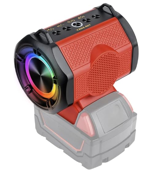 Tool Army M18 Bluetooth Speaker for Milwaukee M18 Battery Packs ...