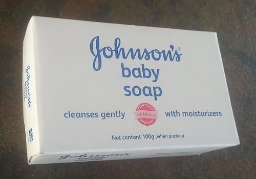 Amazon.com: Johnson's Baby Baby Baby Soap Bar Gentle for Baby Bath and ...