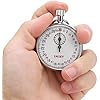 Amazon.com : Mechanical Stop Watch, Handheld Sports Chronograph Alarm ...