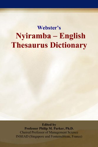 Webster’s Nyiramba - English Thesaurus Dictionary: Parker, Philip M ...