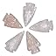 Amazon.com: 20 Pieces Fancy Jasper Arrowhead, Crystal and Healing Stone ...