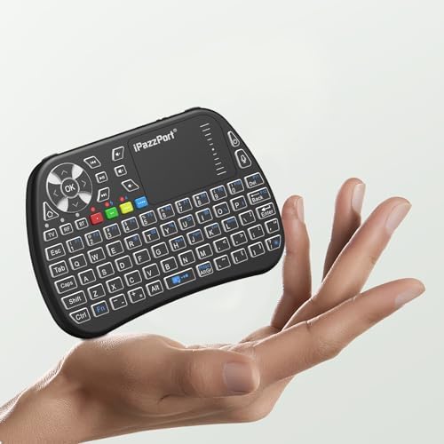 Amazon.com: Mini Voice Bluetooth Keyboard, Rechargeable Wireless ...