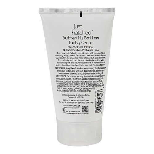 Just Hatched Butter My Bottom Tushy Cream, Diaper Cream, Moisturizing ...