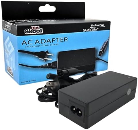 Amazon.com: Old Skool Ac Power Adapter for the Nintendo Gamecube System ...