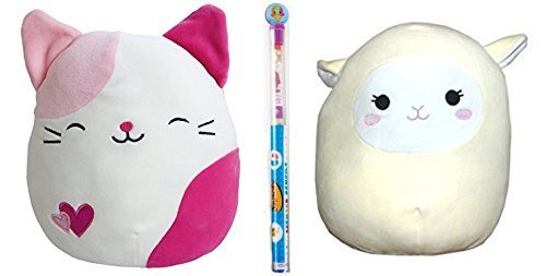 Buy Squishmallow Set of 2 Plus a Scented Pencil, Includes 8" Roxy The ...