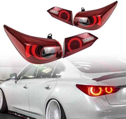 Amazon.com: LOYALHEARTDY For 2014 2015 2016 2017Infiniti Q50 Q50s Outer ...