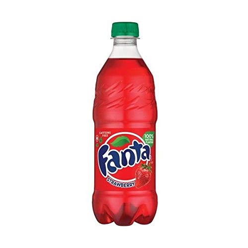 Strawberry Fanta Soda Machine Label