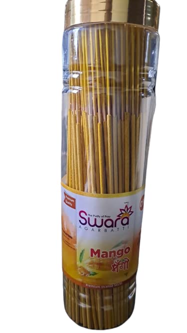 Swara Premium 100% Herbal Incense Sticks Charcoal Free Pooja Agarbatti ...