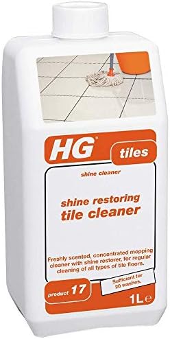 HG Shine Restoring Tile Cleaner 1L - Concentrated Mopping Cleaner - For ...