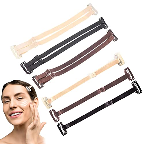 WUERKIYA Facelift Bands with Clips 6 Pieces,Eyebrows and Eyes Single ...