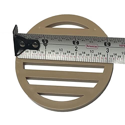 Plastic Drain Cover 3-3/16" Diameter and 1/4" Thickness - Made in USA ...