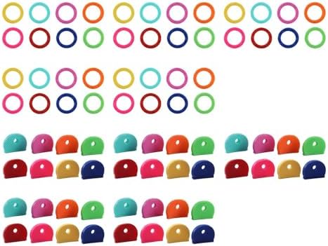 Amazon.com : 80-Piece Key Cap Label Kit with 8 Colors and 2 Styles of ...