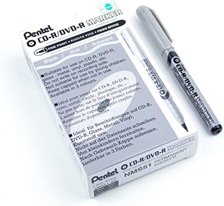 Camlin 4 x FINE TIP CD DVD PERMANENT MARKER PENS RED-GREEN-BLUE-BLACK ...