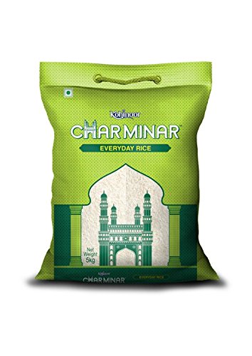 Kohinoor Charminar Everyday Rice, 5 kg Pack : Amazon.in: Grocery ...
