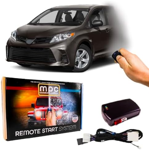 Amazon.com: MPC Remote Starter Compatible with 2021-2025 Toyota Sienna ...