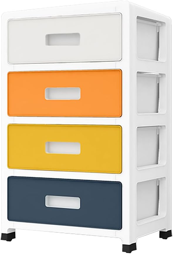 Amazon.com: Ecentaur Plastic Drawer Storage Box Dresser Bins Chest of ...