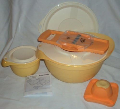 Amazon.com: Tupperware "Bake 2 Basic" Slicer System With Mixing Bowls ...