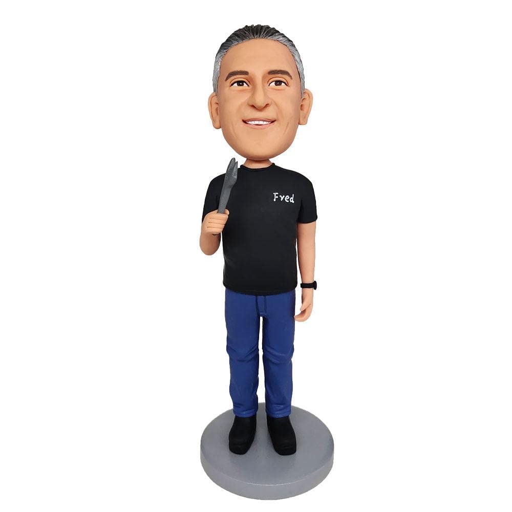 Amazon.com: mydedor Custom Bobble-Heads Figurine Customized Doll ...