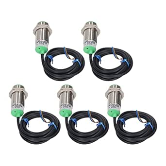 Amazon.com: 8mm Detection Distance Proximity Switch Sensor, NO 8mm M24 ...