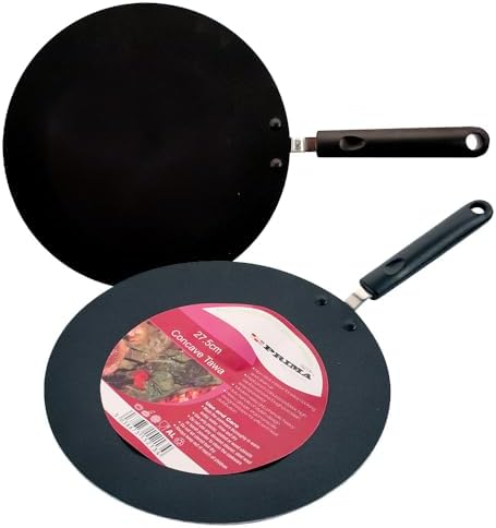 28.5cm Non Stick Tawa Pan - for Cooking, Kitchen, Crepe, Dosa, Pancake ...