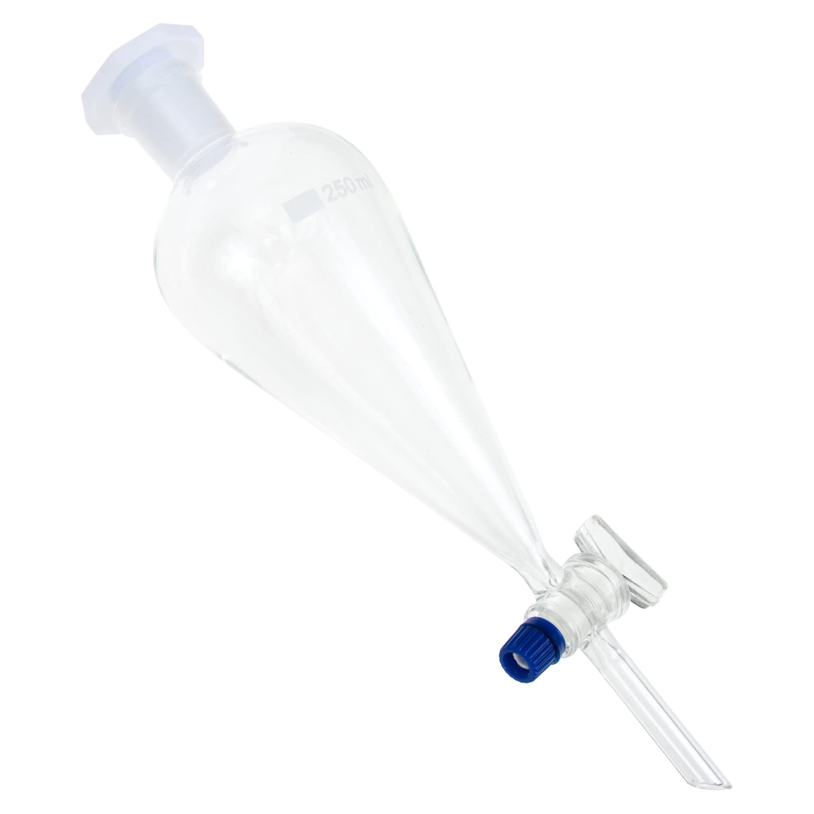 Buy POPETPOP Borosilicate Glass Separation Funnel with Joint and PTFE ...