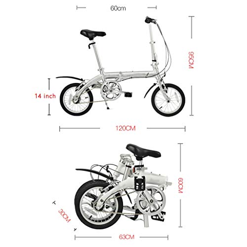 Vouwfiets 3 versnellingen City Compacte vouwfiets Mini-fiets Mini-fiets ...