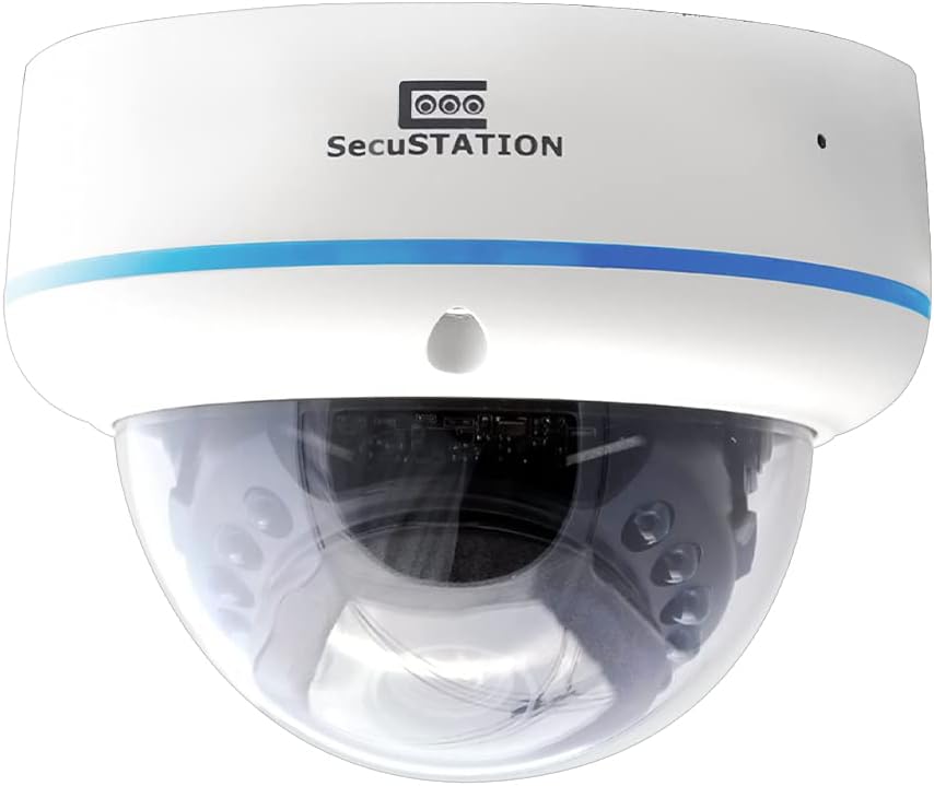 Amazon.co.jp: SecuSTATION 防犯カメラ PoEカメラ ドーム型 530万画素 SC-DP85K 増設用カメラ 防犯ステーション SC-PD35 : 家電＆カメラ