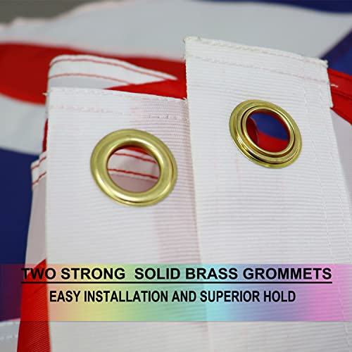 Omnisexual Heavy Duty Union Jack Flag 3×5 FT Sewn Oxford Nylon 210D ...
