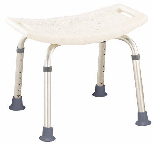 Amazon.com: Bath Bench - Aluminum bath bench without back with durable ...