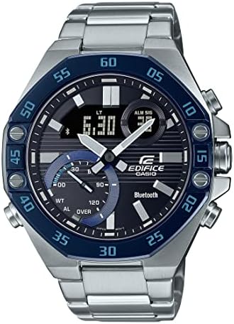 Casio Edifice Bluetooth Connect Analog-Digital Black Dial Men's Watch ...