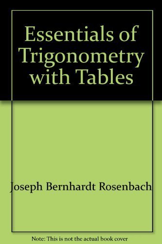 Essentials of Trigonometry with Tables : Amazon.in: Books
