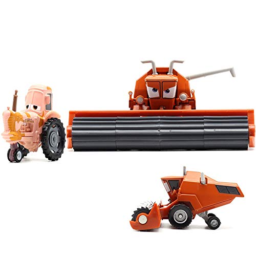 Pixar Cars 2 3 Metal Diecast Car Toy Frank Tractor | Desertcart New Zealand