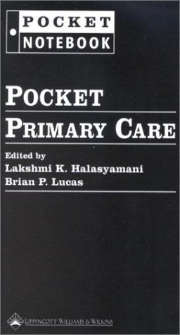 Pocket Primary Care (Looseleaf pages only): Halasyamani: 9780781735131 ...