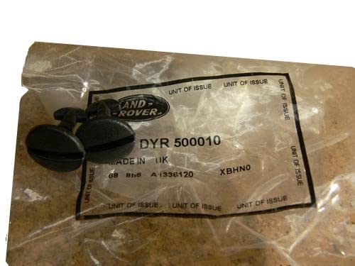 Amazon.com: Genuine Front Towing Cover Clip Set Compatible with Land ...