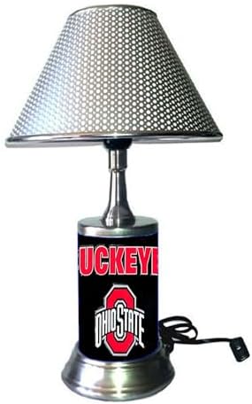 Amazon.com: JS Table Lamp with Shade, Logo Plate Rolled into The lamp ...