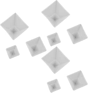 Amazon.co.jp: Colcolo 9ピース/個 / 40mmピラミッドシリコンレジュエリーメイキングオーナメントクラフト : ホビー