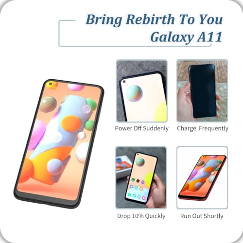 Snapklik.com : Soseieiu Galaxy A11 Battery,(2024 New Upgraded) 4500mAh ...