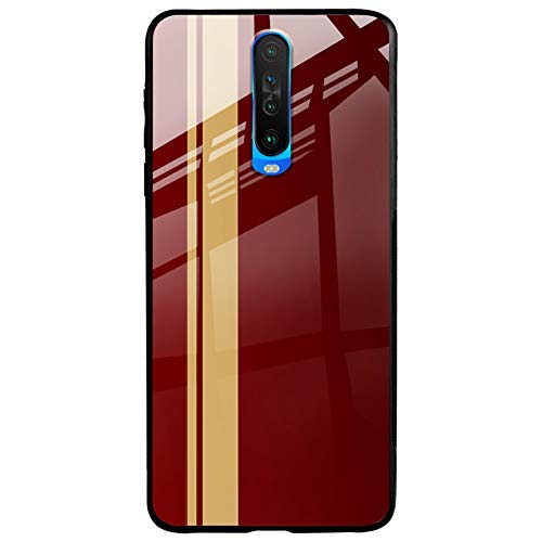 Casolite Slim Designer Glass Series for Poco X2 Back Cover, Customised ...