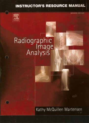 Radiographic Image Analysis; Instructor's Resource Manual: Amazon.co.uk ...