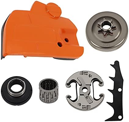 Amazon.com: Adefol .325 7T Clutch Drum Bearing Kit for Husqvarna 455 ...