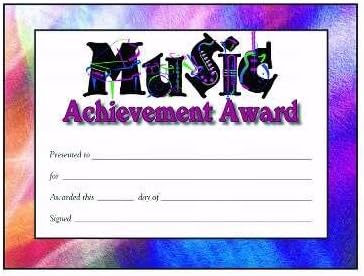 Music Achievement Awards, Package of 30 : Amazon.ca: Toys & Games