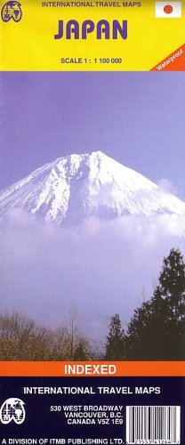 Amazon | Japan (Travel Reference Map) | ITMB Publishing Ltd | Atlases ...