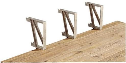 Amazon.com : 2x4basics Dekmate Deck Bench Bracket, 1 single unit per ...