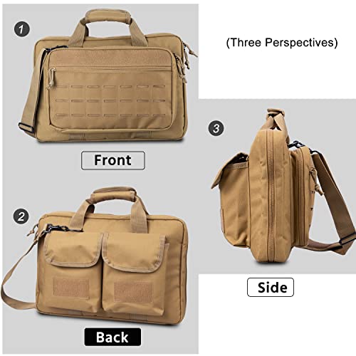 Snapklik.com : Wincent Tactical Double Scoped Handgun Firearm Case ...