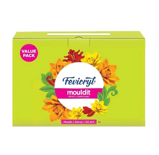 Fevicryl Mould It, 800 g, Clay Set for Modelling and Sculpting, Air Dry ...