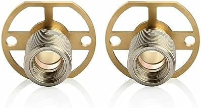 Pair of BSP Wall Mounting Bar Valve Fixing Brackets for Bar Shower Or ...